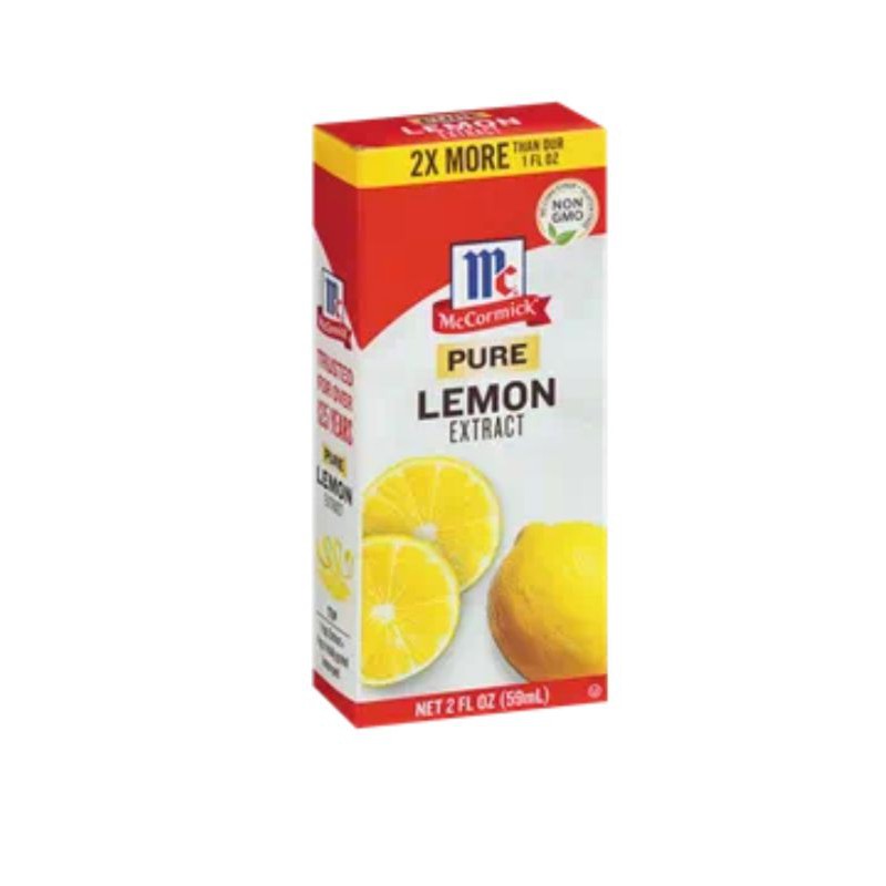 MCCORMICK PURE LEMON EXTRACT 2OZ/59ML | Shopee Philippines