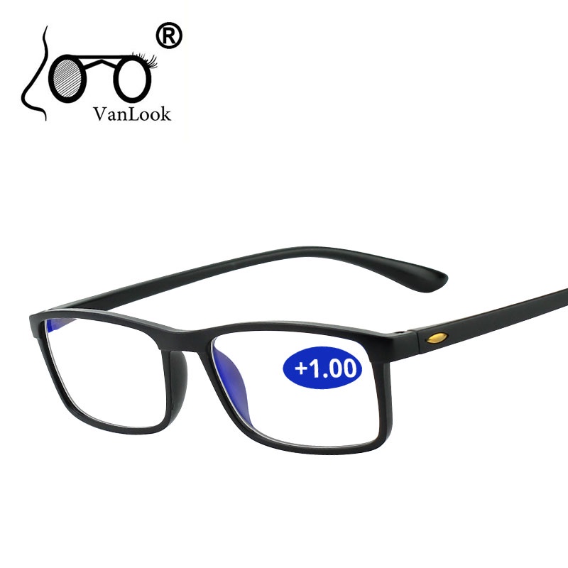 VANLOOK Reading Glasses Computer Lenses For Women Men Anti Blue Ray 100 ...