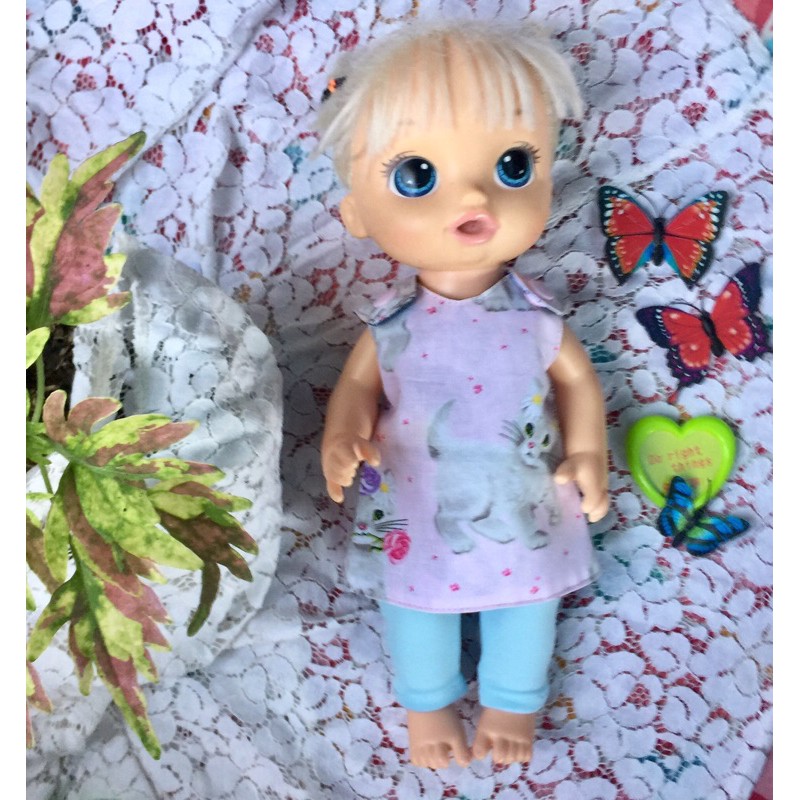 Baby Alive Clothes/Baby Alive Reversible Top W/ Legging(Doll not ...