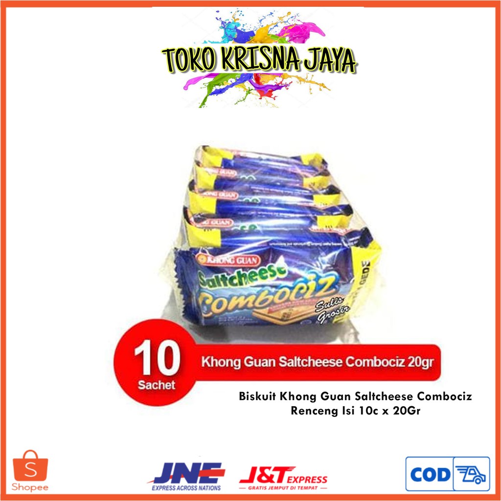 Saltcheese COMBOCIZ KHONG GUAN COMBOCIZ 1 PACK Contains 1 10pcs X 20GR ...