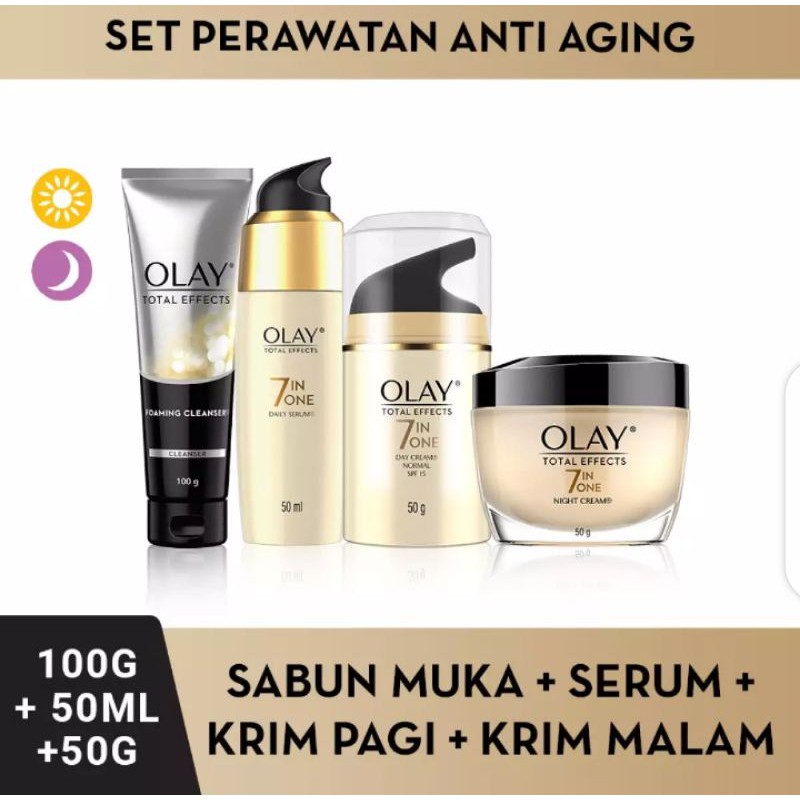Olay Total Effects 7 in 1 Savings Package | Shopee Philippines