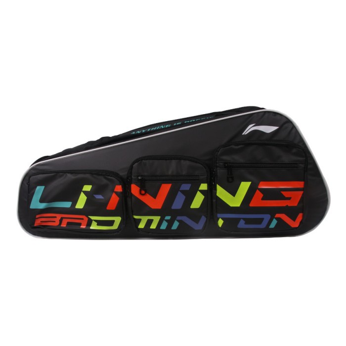 Li-ning Badminton Racket Bag/LiNing 6-1 Racket Bag ABDS661 Black ...