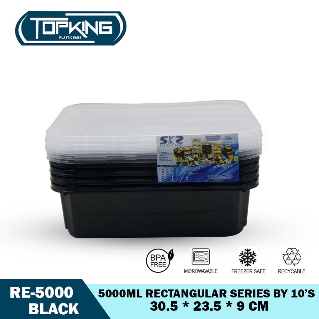 TPK Party Tray Rectangular Series Re5000 Environmental Friendly Food ...