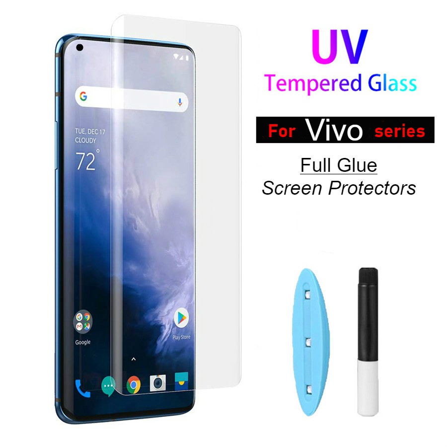 UV Light Tempered Glass For Vivo V40 Pro V40e V30 Pro V30e V29 Pro V27 ...