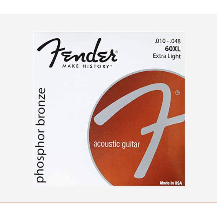 Fender Guitar Strings Acoustic/Electric String Tali Gitar Akustik ...
