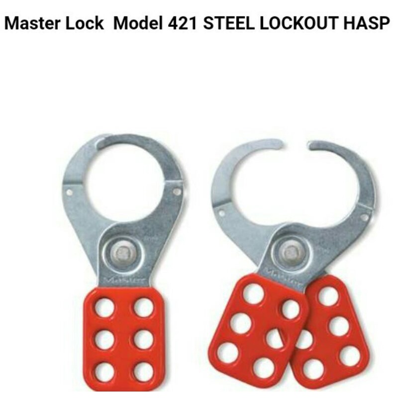 Master Lock Model 421 STEEL LOCKOUT HASP | Shopee Philippines