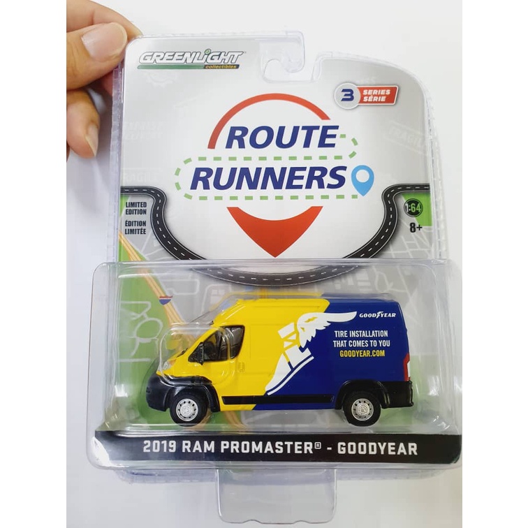 GreenLight 53030 2019 RAM PROMASTER GOODYEAR (ROUTE RUNNERS) | Shopee ...