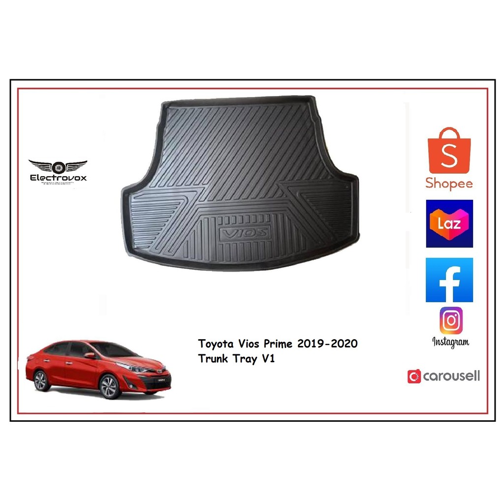 Toyota Vios Prime 2019-2020 Trunk Tray V1 | Shopee Philippines