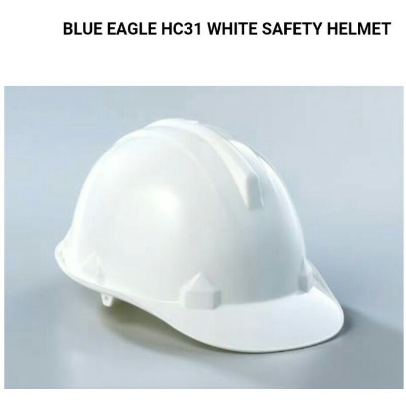 BLUE EAGLE HC31 WHITE SAFETY HELMET | Shopee Philippines