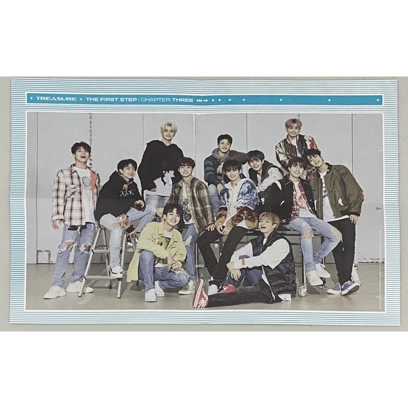 Treasure Chapter 3 Official Folded Poster | Shopee Philippines