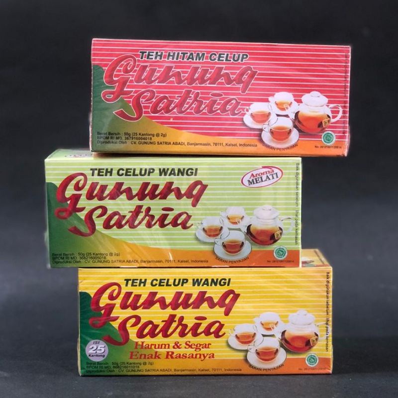 Mount Satria Tea 2g x 25 sachets | Shopee Philippines