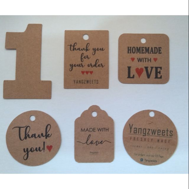 Customized Print Label Tags per A4 sheet | Shopee Philippines