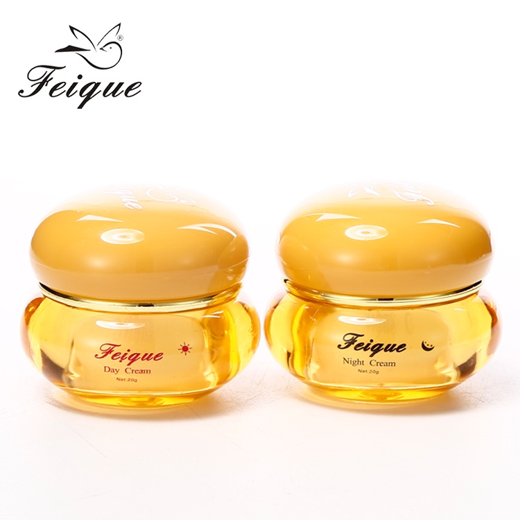 FEIQUE 2in1 Strawberry Extract Smoothing Whitening Cream Set Anti-Aging ...
