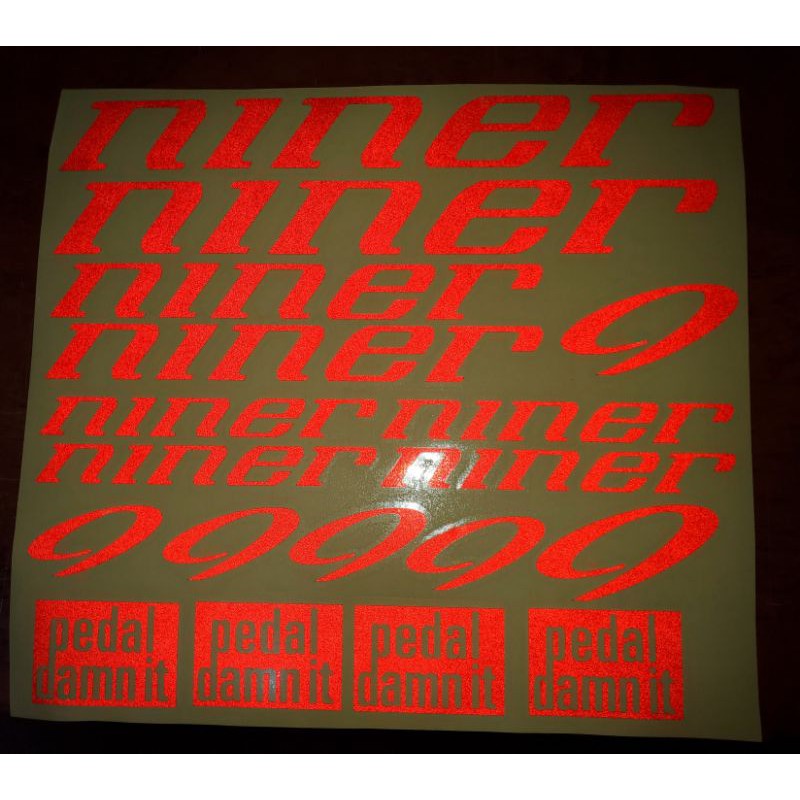 niner bike frame sticker set | Shopee Philippines