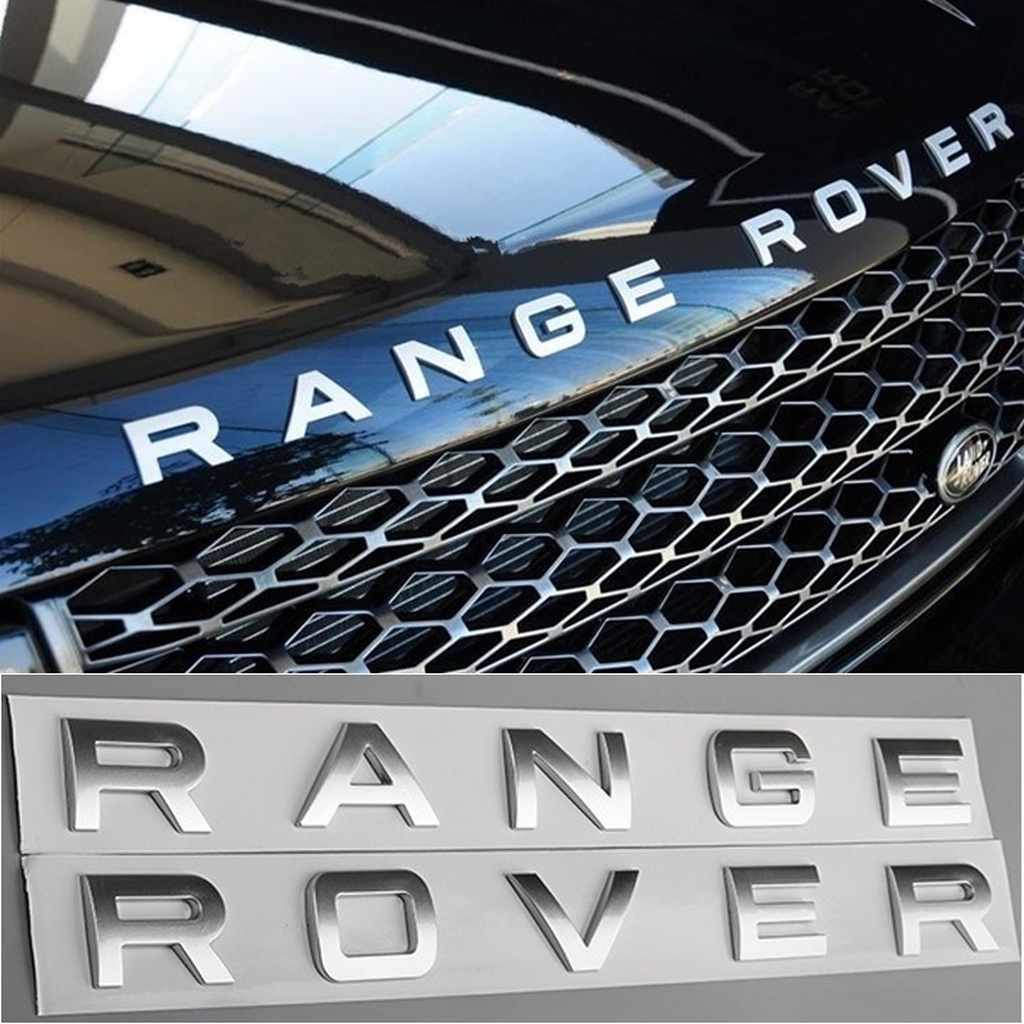 For Land Rover Range Rover Car Style Badge Front Cover And Trunk Cover ...