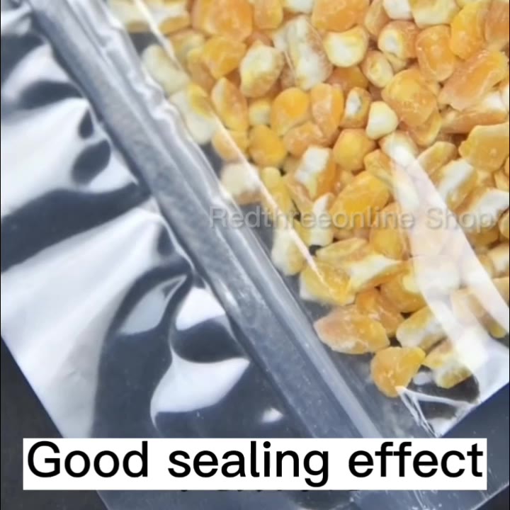 50pcs/100pcs Full Clear Stand Up Pouch Packaging Bag Resealable Pouch Resealable Plastic #COD ...