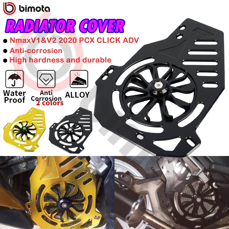 Yamaha Nmax V1/V2 Aerox Radiator Cover CNC With Spinner Made In ...