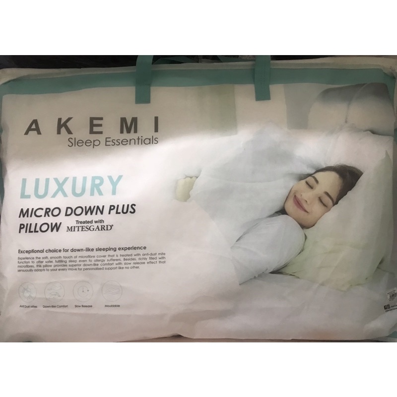 "AKEMI " Sleep Essentials Pillow. | Shopee Philippines