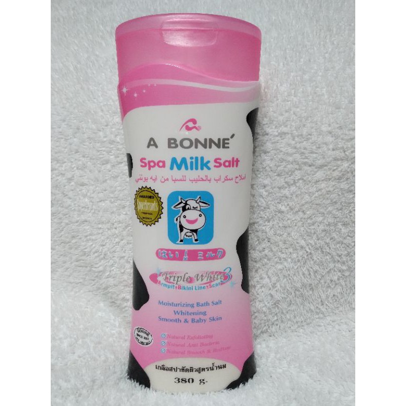 a bonnie spa milk salt triple white scrub (380g) | Shopee Philippines