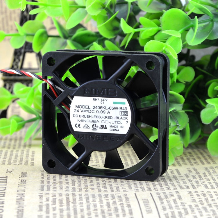 Ready Stock NMB 6015 24V 0.09 A 6CM/cm Alarm Inverter Fan 2406KL-05W ...