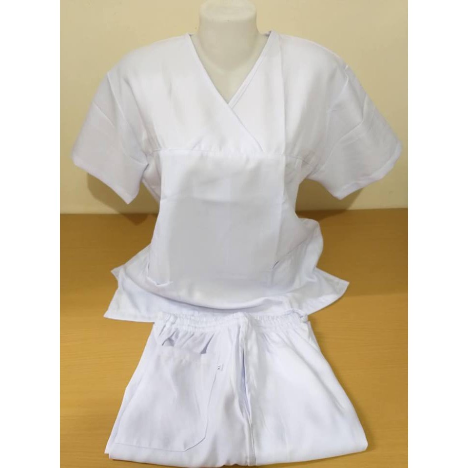 WHITE EXTRALARGE TOP PITCH TWILL CLOTH TOPS ONLY | Shopee Philippines