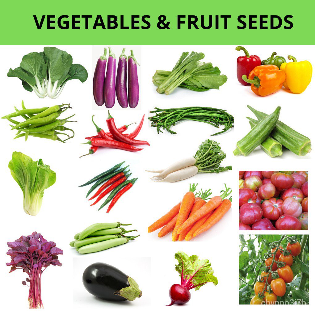 Mixed Seeds Vegetables and Fruit seeds 2nd Batch N9QC | Shopee Philippines