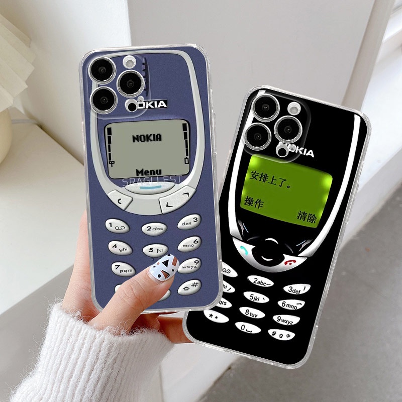 Retro Nokia Case for IPhone 15 14 13 12 11Pro 14 13 12 11ProMax 14Plus ...
