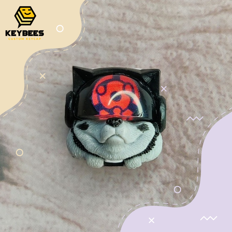 Artisan Keycap - handmade resin Mechanical Keyboard Button Sirius ...