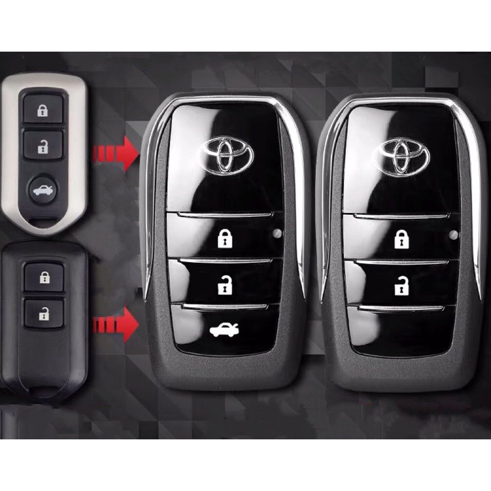 wonderful Modifed 2/3 button flip key casing to update Toyota camry ...