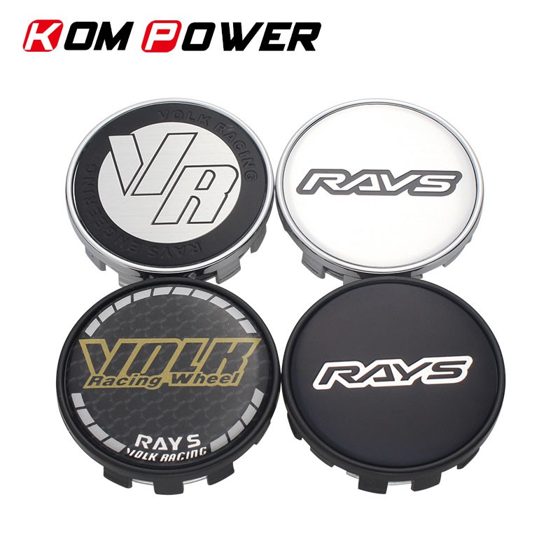 4pcs rays center cap for rims 54mm OD & 50mm ID dust proof hood cover ...