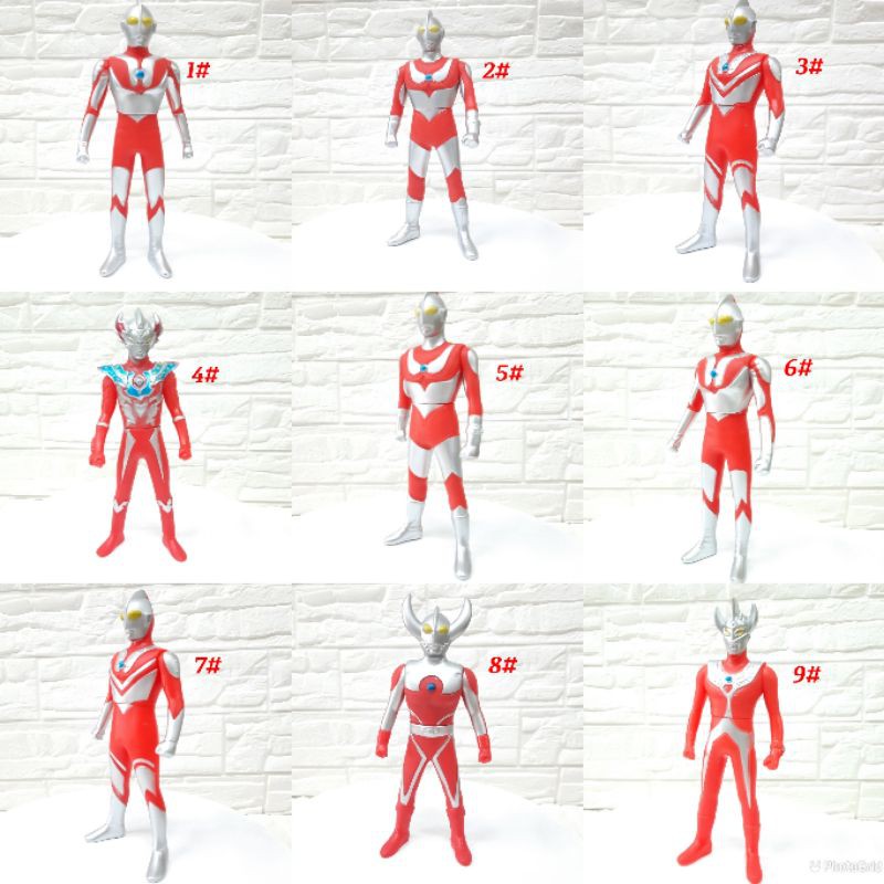 ULTRAMAN RUBBER TOYS / MAINAN ULTRAMAN ( 23CM HEIGHT ) | Shopee Philippines