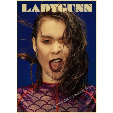 Singer Mitski Posters Be The Cowboy Retro Kraft Paper Vintage Room Home Bar Cafe Decor Gift ...