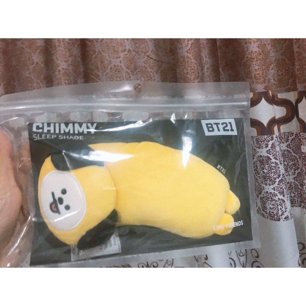 AUTHENTIC BT21 Doll Sleep Shade / BT21 Sleeping Mask (OFFICIAL BTS ...