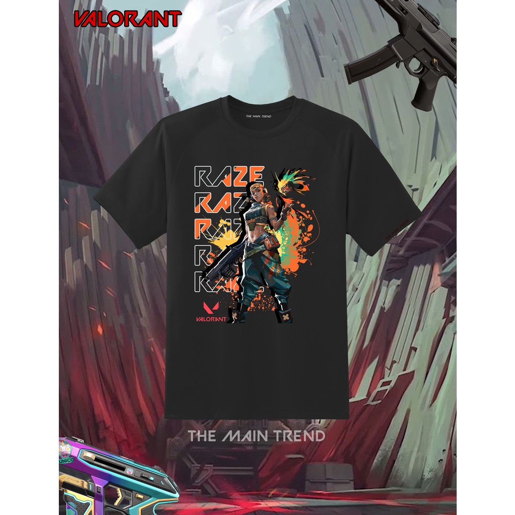 VALORANT Agents T-shirts / REYNA / SKYE / RAZE / KAYO / NEON / BREACH ...