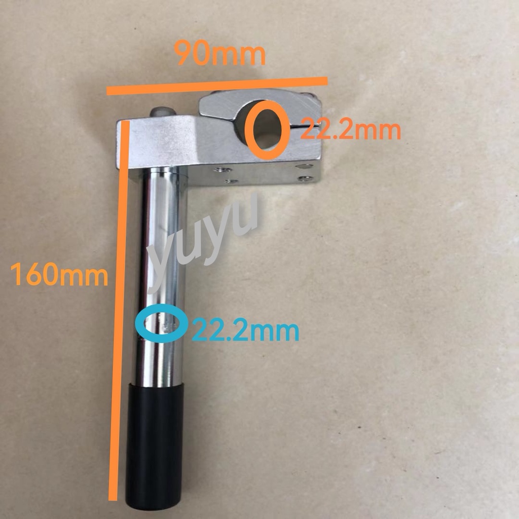 Bicycle stem handle bar tube 22.2X600mm bmx kids bike handle bar bmx ...