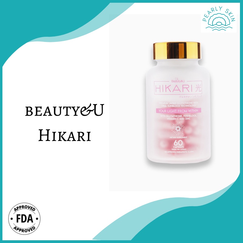 Beauty&U Hikari Premium Japan Glutathione with Oral Sunblock 60 ...