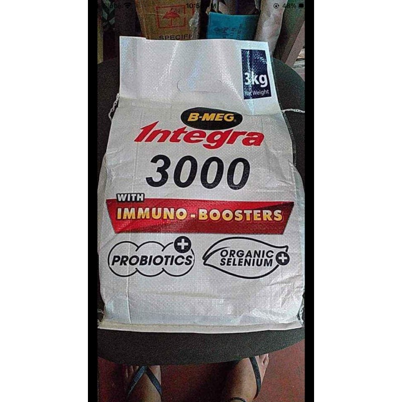 BMEG 3000 2000 1000 (3kgs pack) rabbit food (original pack) | Shopee ...