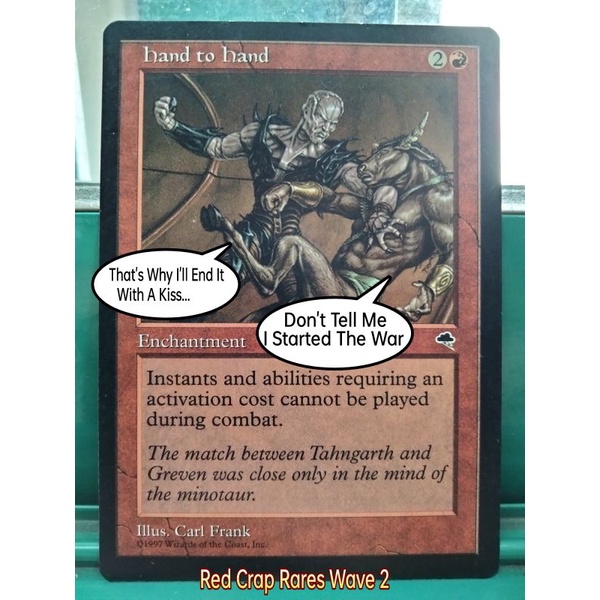 Magic: The Gathering(MTG) Card Red Crap Rares Mix Sets Wave 2 | Shopee ...
