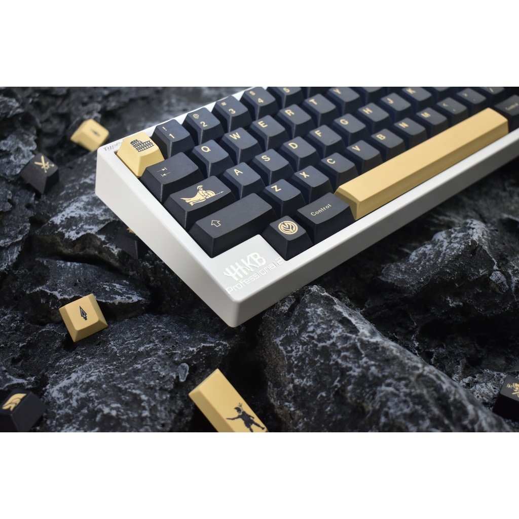 【New product】GMK Rome Keycaps, 134 Keys PBT Keycaps Cherry Profile DYE ...