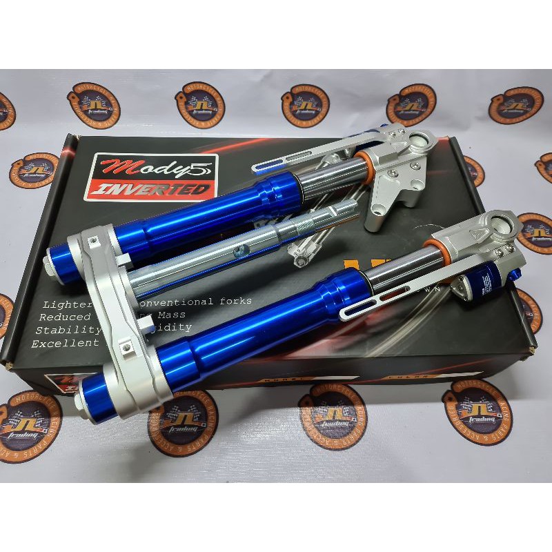 MODY5 INVERTED FRONT SHOCK SUSPENSION WITH FULL CNC WIDE TPOST FOR ...