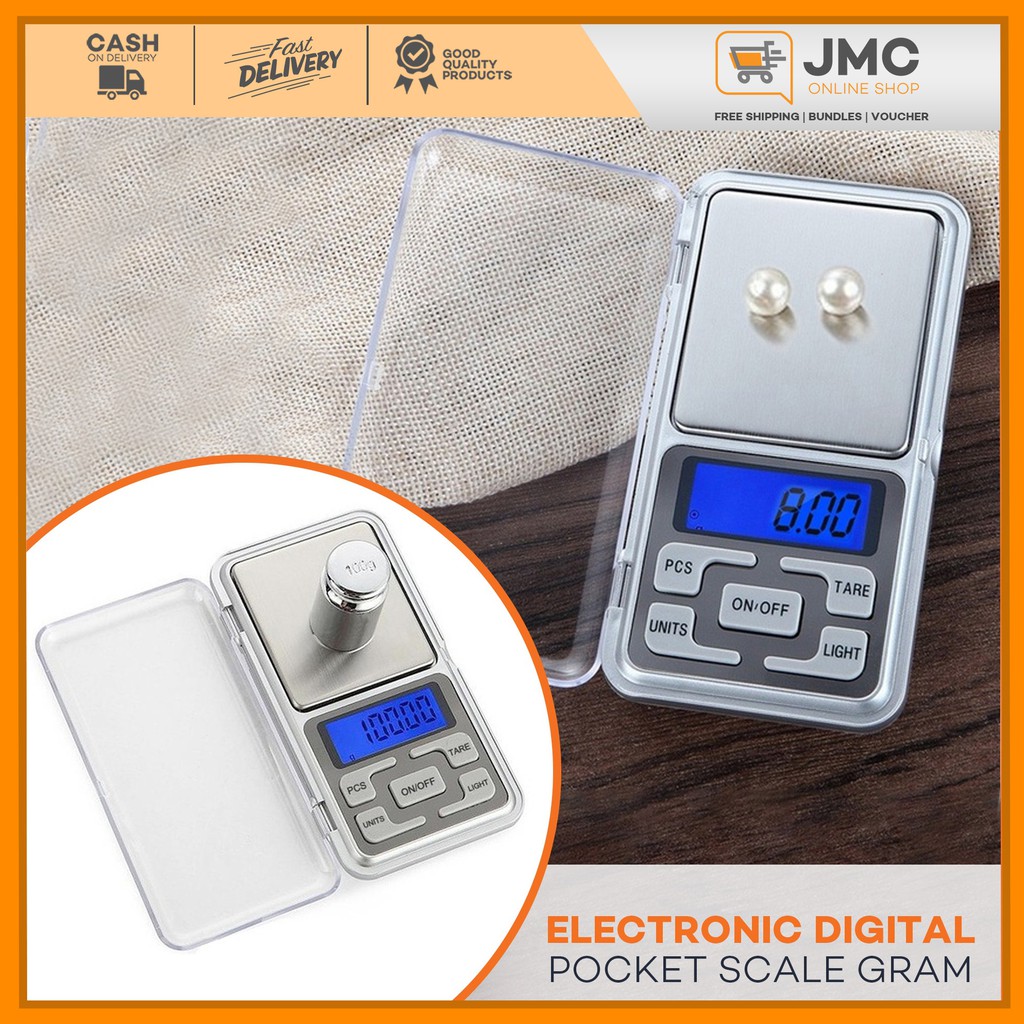 JMC BUY 1 TAKE 1 GOLD WEIGHING SCALE Electronic Digital Pocket Scale ...