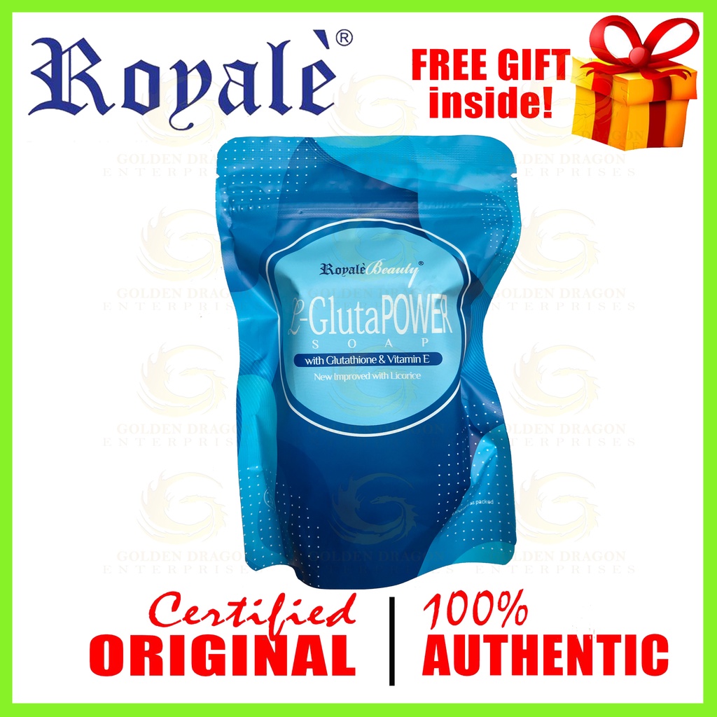 Royale L-Gluta Power Glutathione Soap 130g Gluta Soap | Shopee Philippines