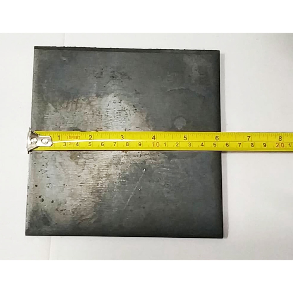 MS BASE PLATE 8MM X 6" X 6" MILD STEEL ...