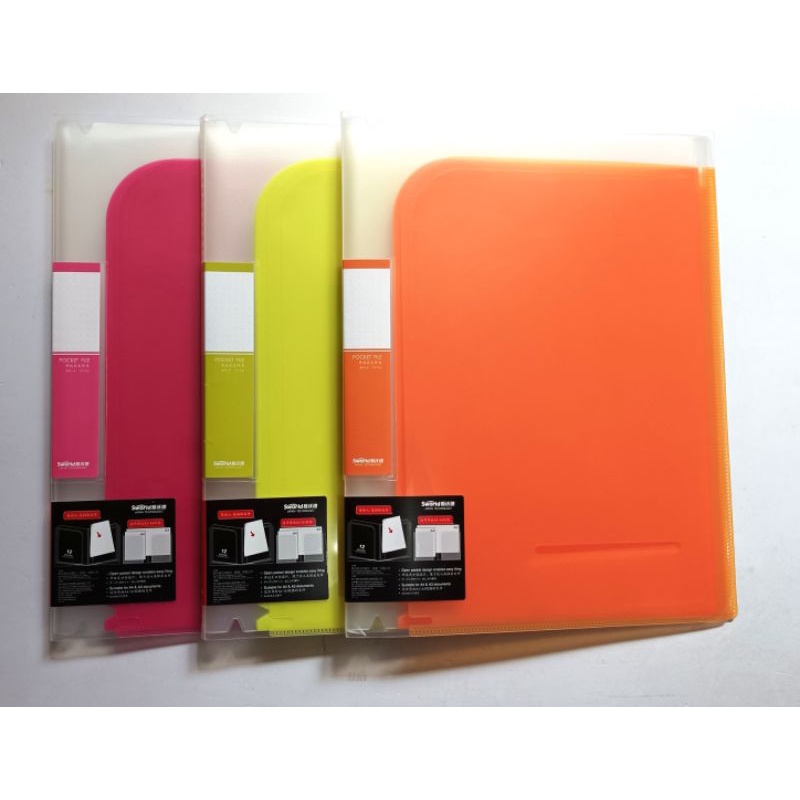 Sworld Pocket File Folder 12 Pockets File Folder Japan technology Paper ...