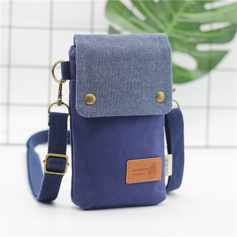 Simple Small Shoulder Bag Mobile Phone Bag Female Male Universal Mobile ...