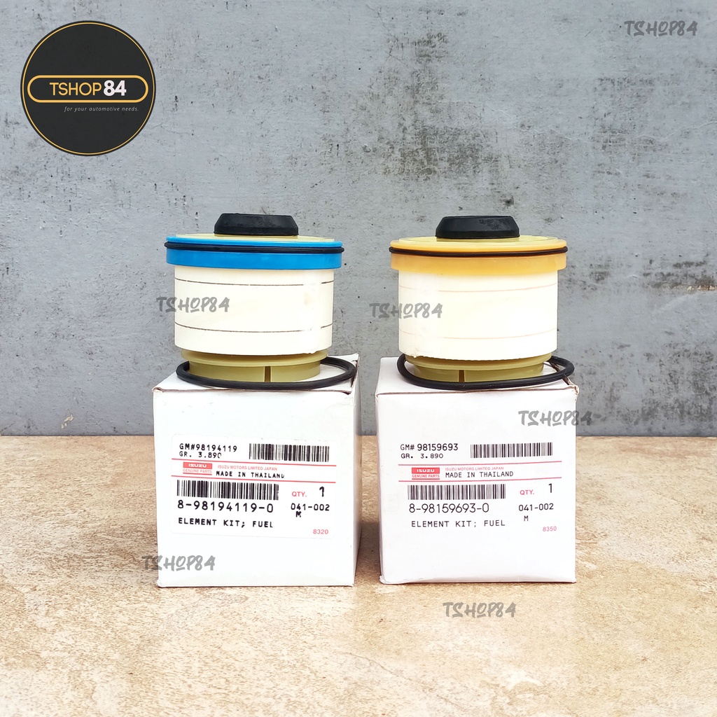 Fuel Filter Isuzu DMAX MUX BUNDLE Upper and Lower 8-98159693-0 8-98194119-0 (2012-2022) | Shopee ...