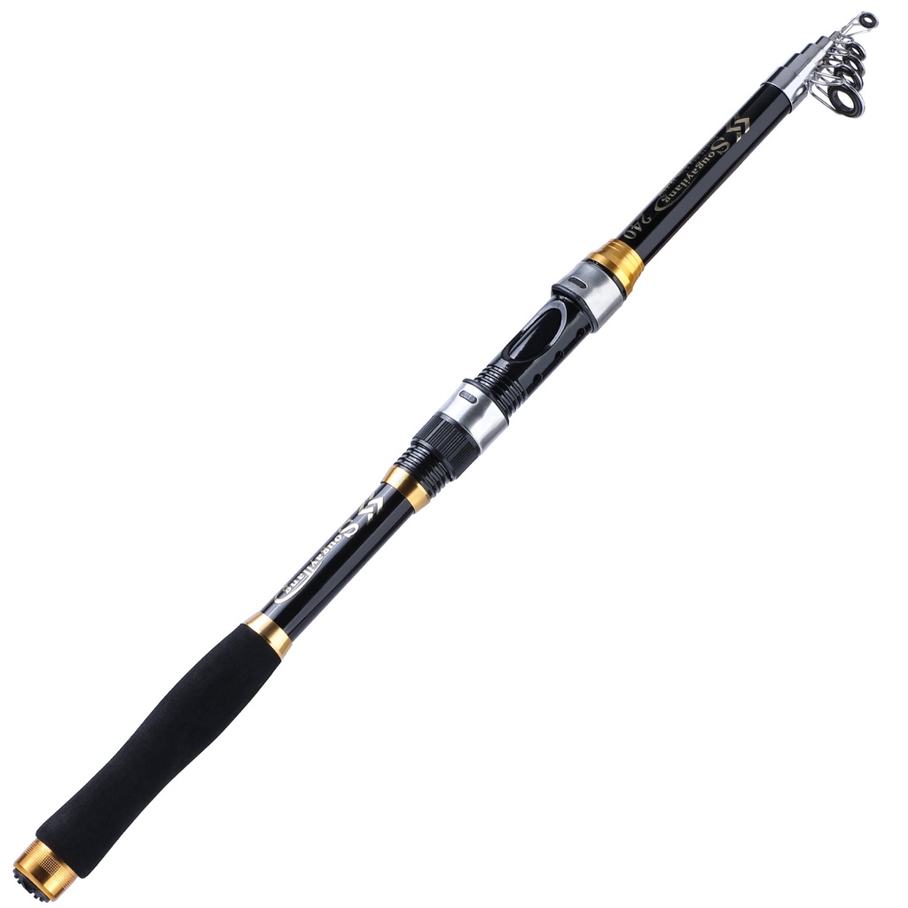 Fishing Rod 1.8M-3.3M Long Throw Sea Rod Fishing Rod Carbon Fiber Hard ...