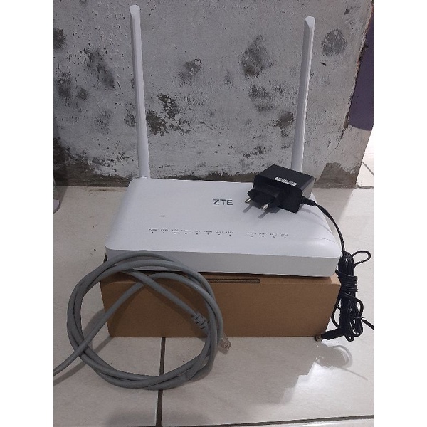HIJAU Zte ZXHN F670L FTTH dual band Wireless WIFI Modem Gigabit GPON ...