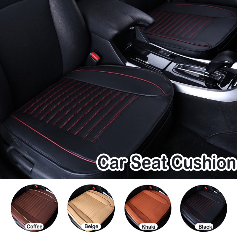 Universal Car Seat Cushion Pu Leather Car Front Rear Seat Cover Pad Non