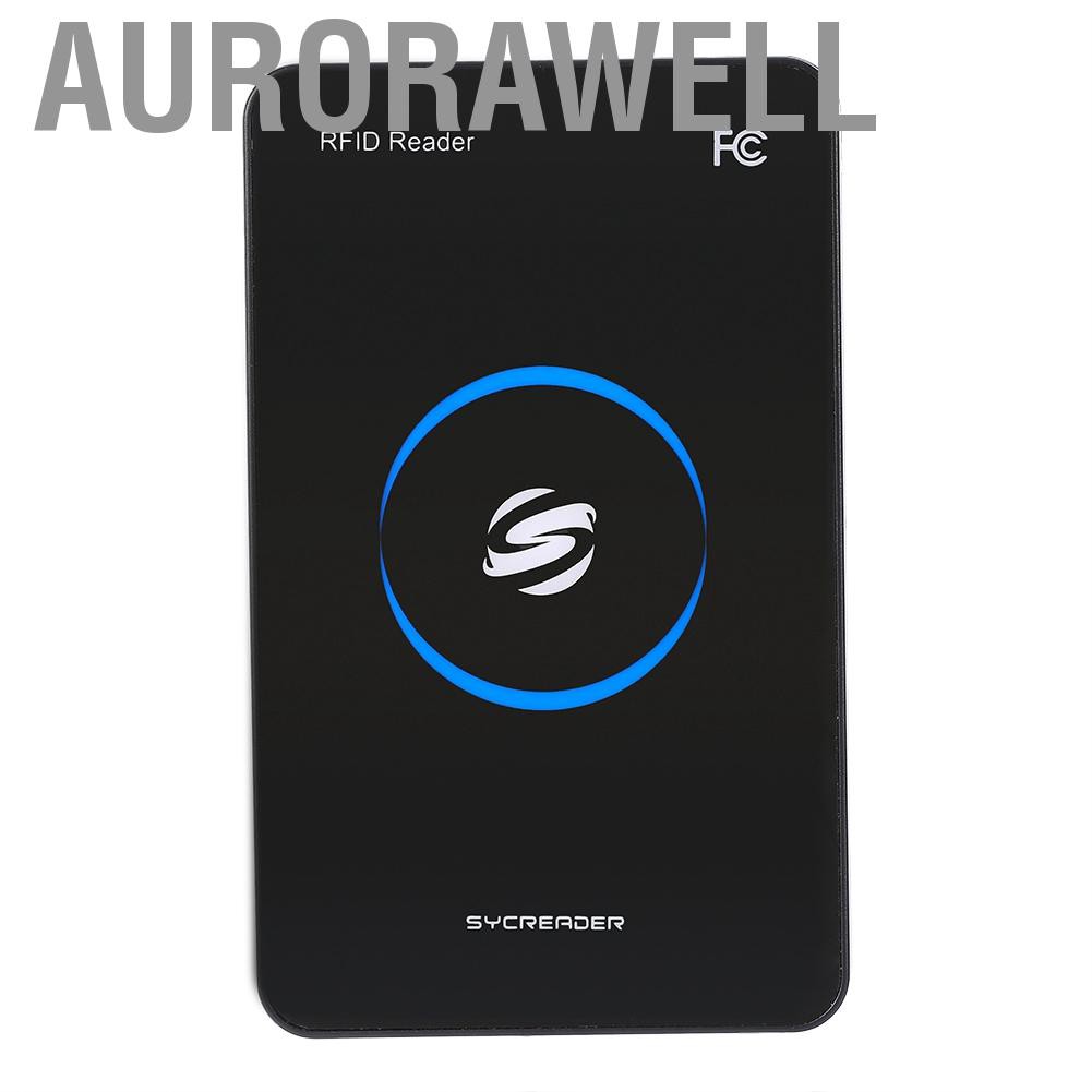 Aurorawell R80C-USB ID/M1 NFC RFID Smart Card Reader 13.56Mhz For Door ...